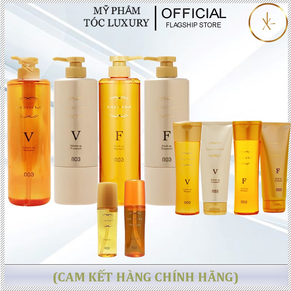 003 Number three Dầu gội dầu dưỡng phục hồi tóc 003 Muriem gold number ...