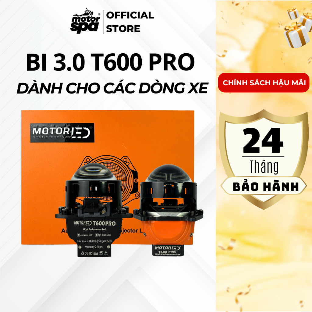 Đèn Led Bi Cầu 3.0 T600 Pro Dành Cho Nhiều Dòng Xe | Shopee Việt Nam