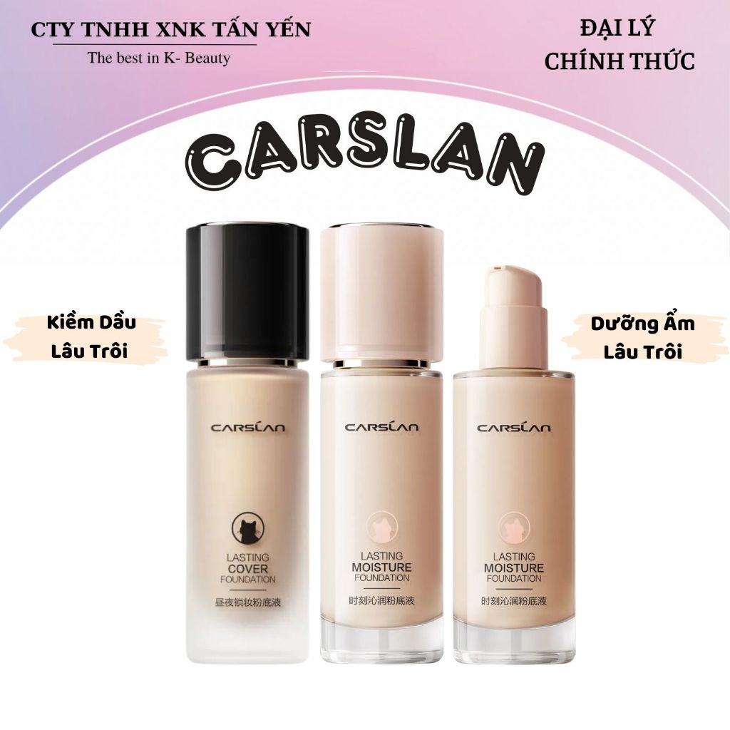 Kem Nền Carslan Lasting Moisture Foundation 30g | Shopee Việt Nam