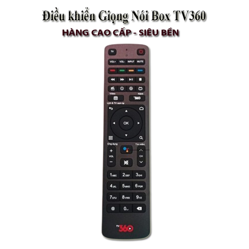 Điều Khiển Viettel TV360 Có Giọng Nói Chính Hãng-Remote Đầu Thu Viettel ...