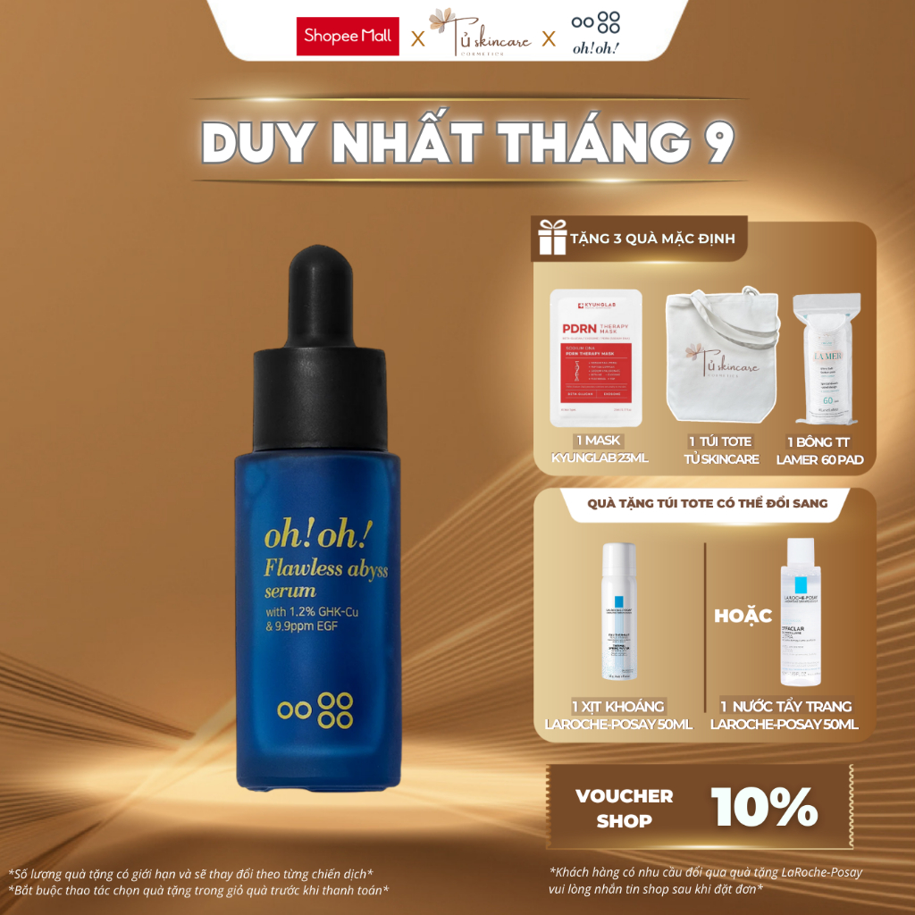 Tinh Chất ohoh Giảm Sẹo Lõm & Chống Lão Hoá oh!oh! Flawless Abyss Serum ...