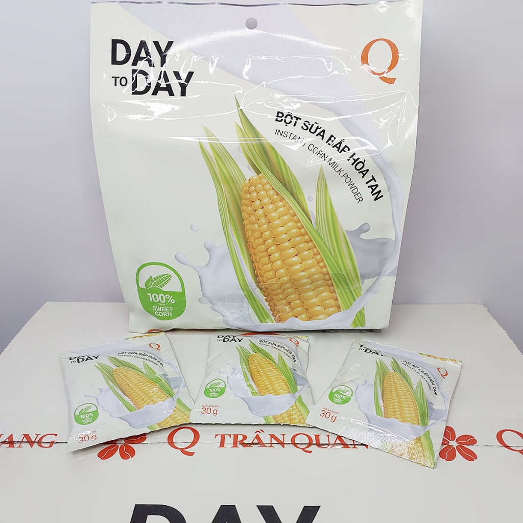 Sữa Bắp Day to Day Trần Quang bịch 600g (20 gói nhỏ 30g) | Shopee Việt Nam
