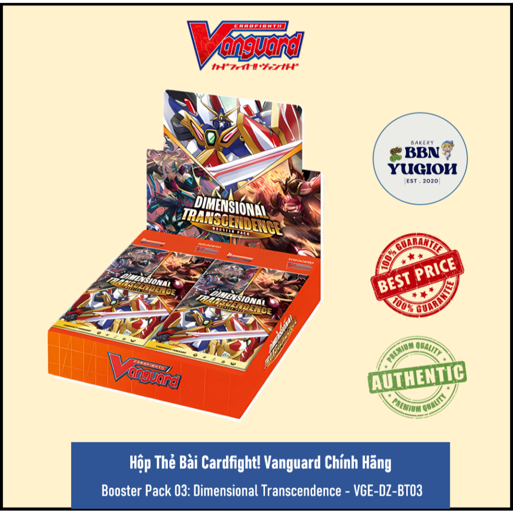 Hộp Thẻ Bài Cardfight! Vanguard Chính Hãng: Booster Pack 03:Dimensional Transcendence - VGE-DZ ...
