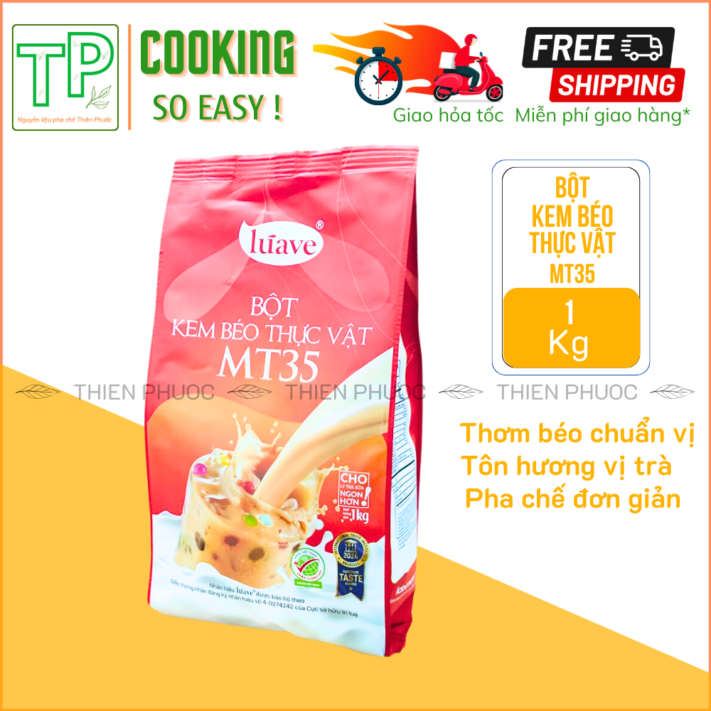 Bột kem béo pha trà sữa Luave MT35 gói 1kg | Shopee Việt Nam