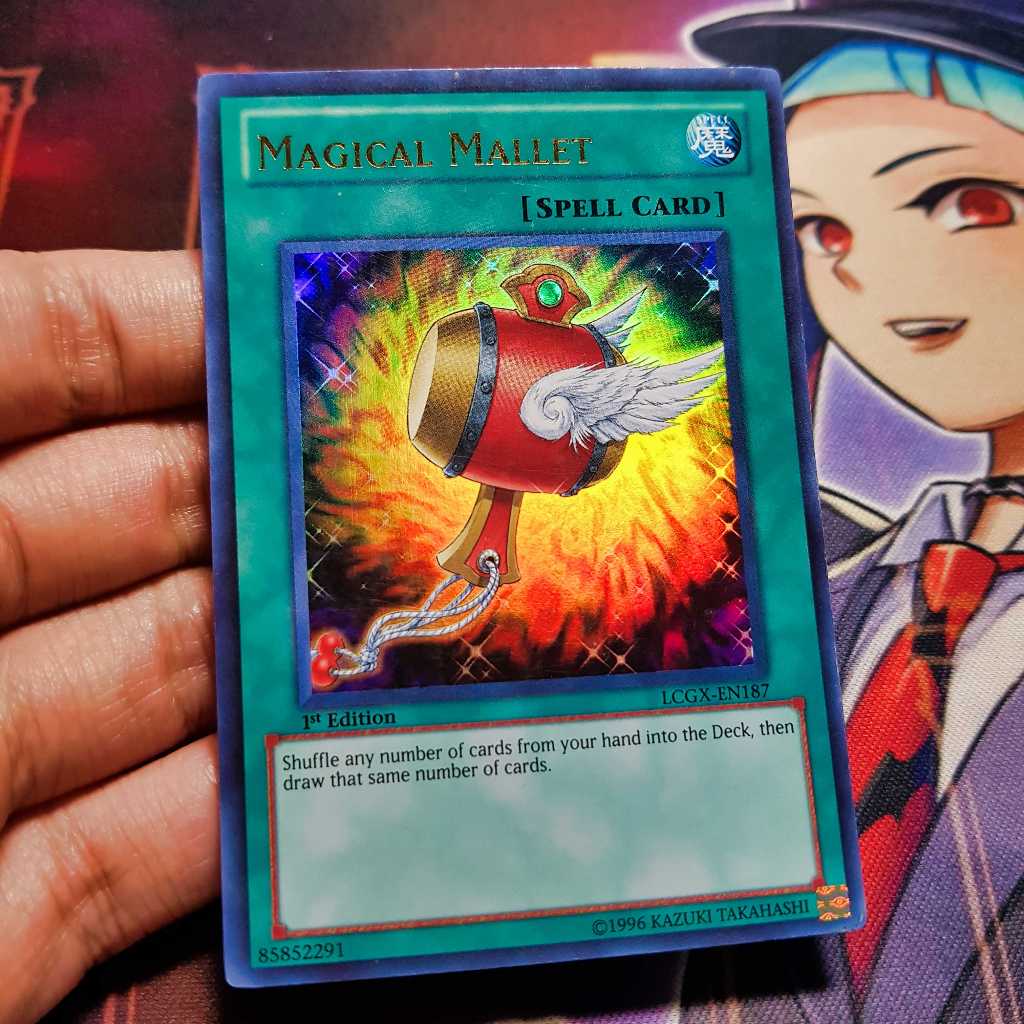 Thẻ bài Yugioh chính hãng | Magical Mallet | LCGX Ultra Rare | Shopee ...