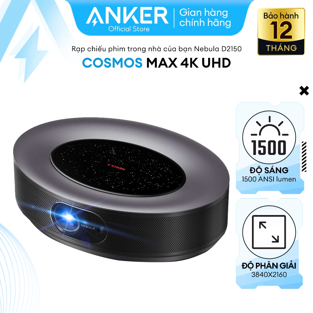 Máy chiếu di động NEBULA (by Anker) Cosmos Max 4K - D2150 | Shopee Việt Nam