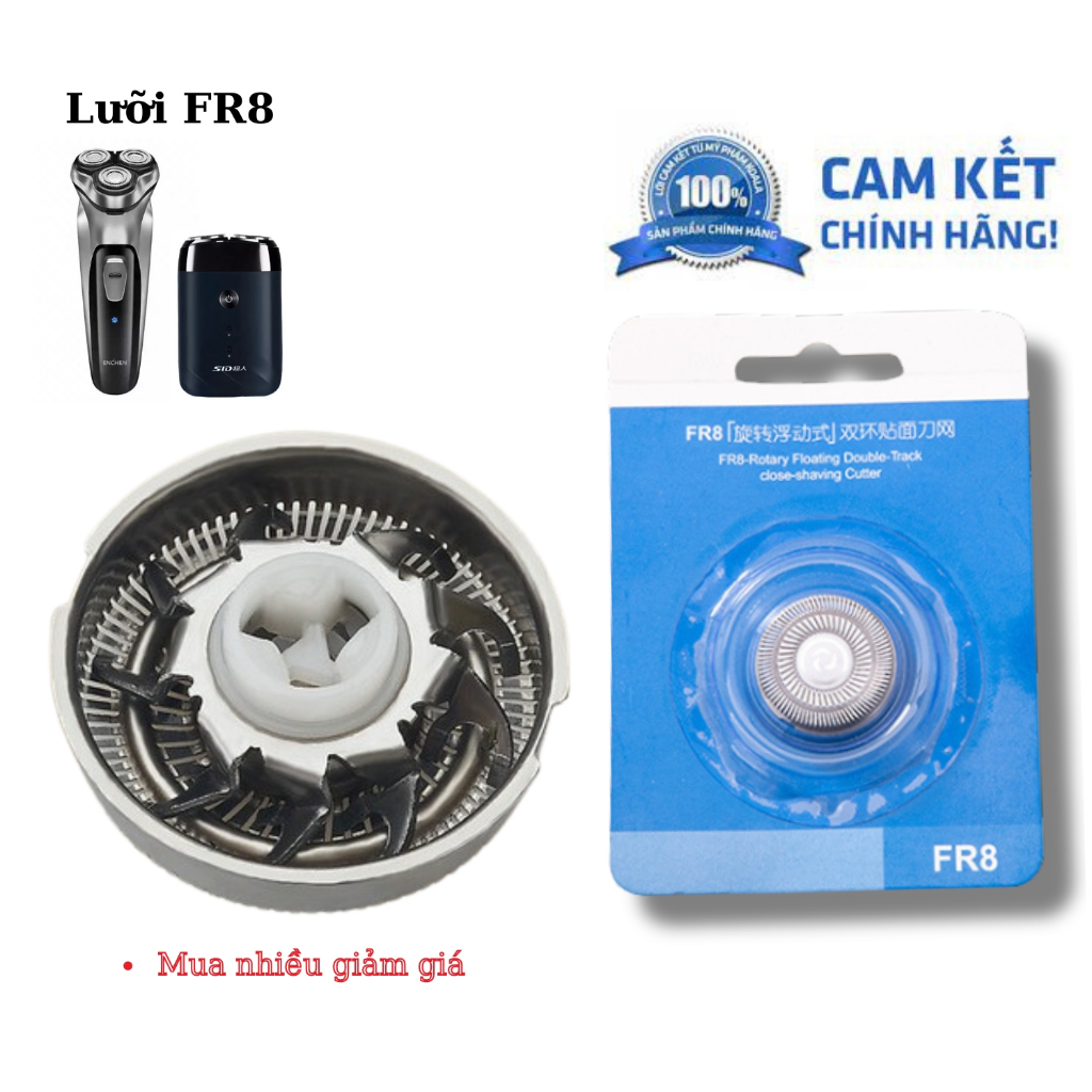 Lưỡi máy cạo râu FR8, FR6 thay thế các máy Xiaomi Enchen, Flyco, Poree ...