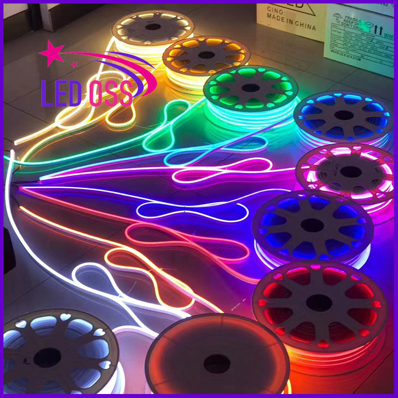 [Giá 1 mét] Led Neon 12V uốn chữ quảng cáo, trang trí, silicon dẻo ...