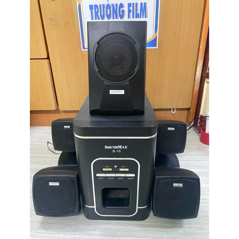 Bộ Loa SoundMax, B10, 5.1 | Shopee Việt Nam