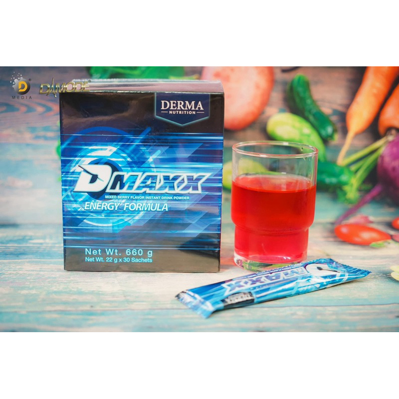 DMAXX Thức Uống Bổ Sung Vitamin Năng Lượng DAMODE 9 Gói Dùng Thử Màu ...