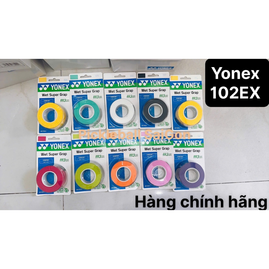 Cuốn Cán Cầu Lông Yonex 3in1 102EX Chính Hãng, Dùng Cho Tennis, Cầu ...
