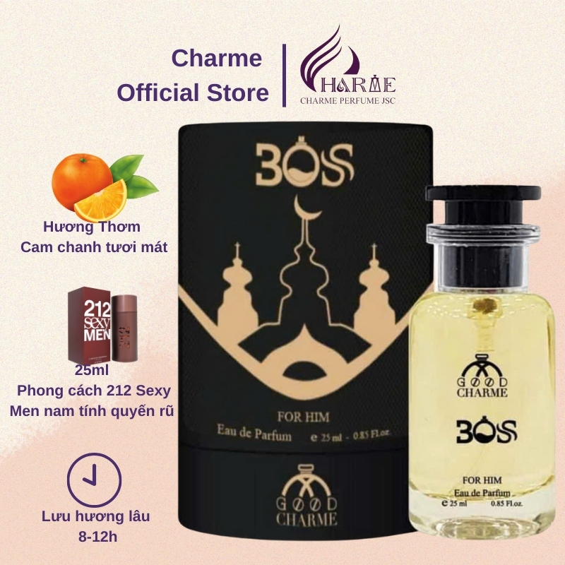 Nước hoa nam Good Charme Boss 25ml Nam tính mạnh mẽ cá tính | Shopee ...