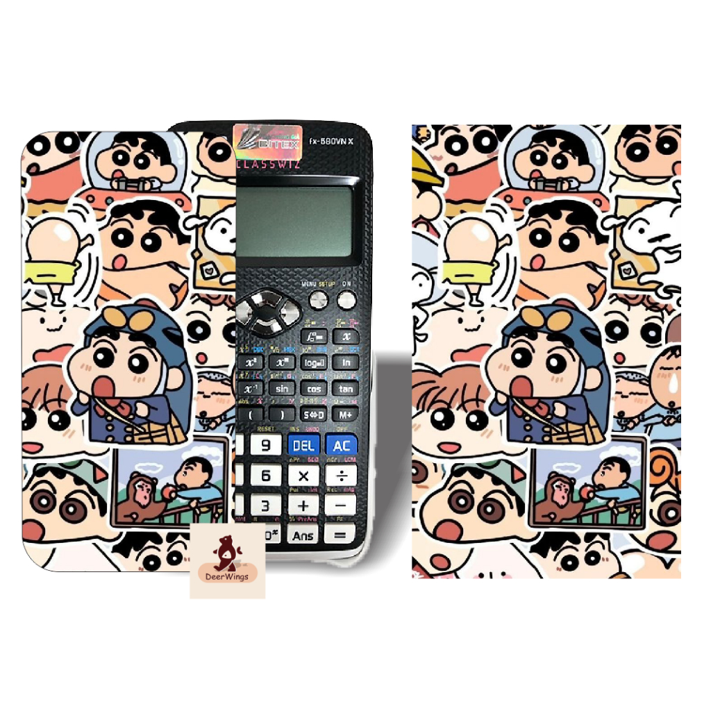 DECAL dán máy tính shin chibi màu cute P 24 (các dòng 500/570/580/680 ...