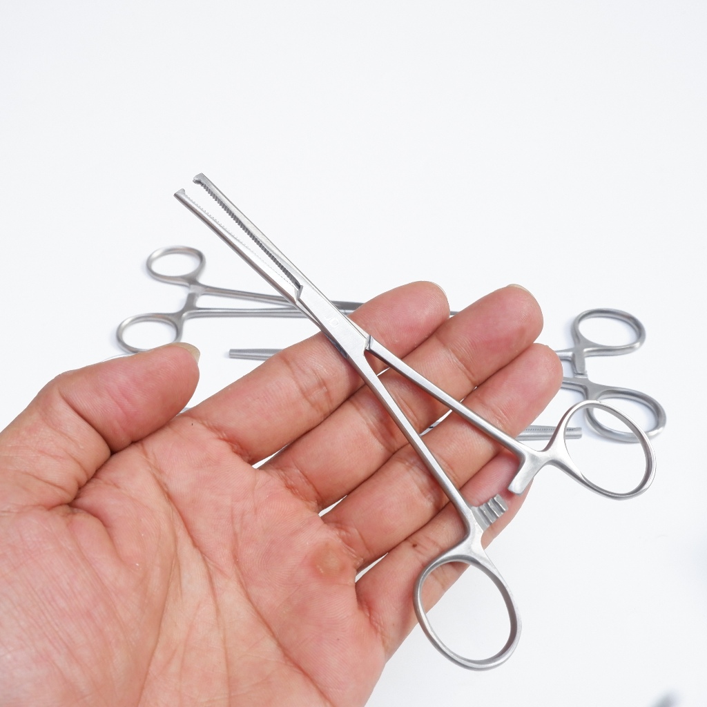 Panh cong y tế có mấu và không mấu thép trắng pakistan dùng trong y tế ...