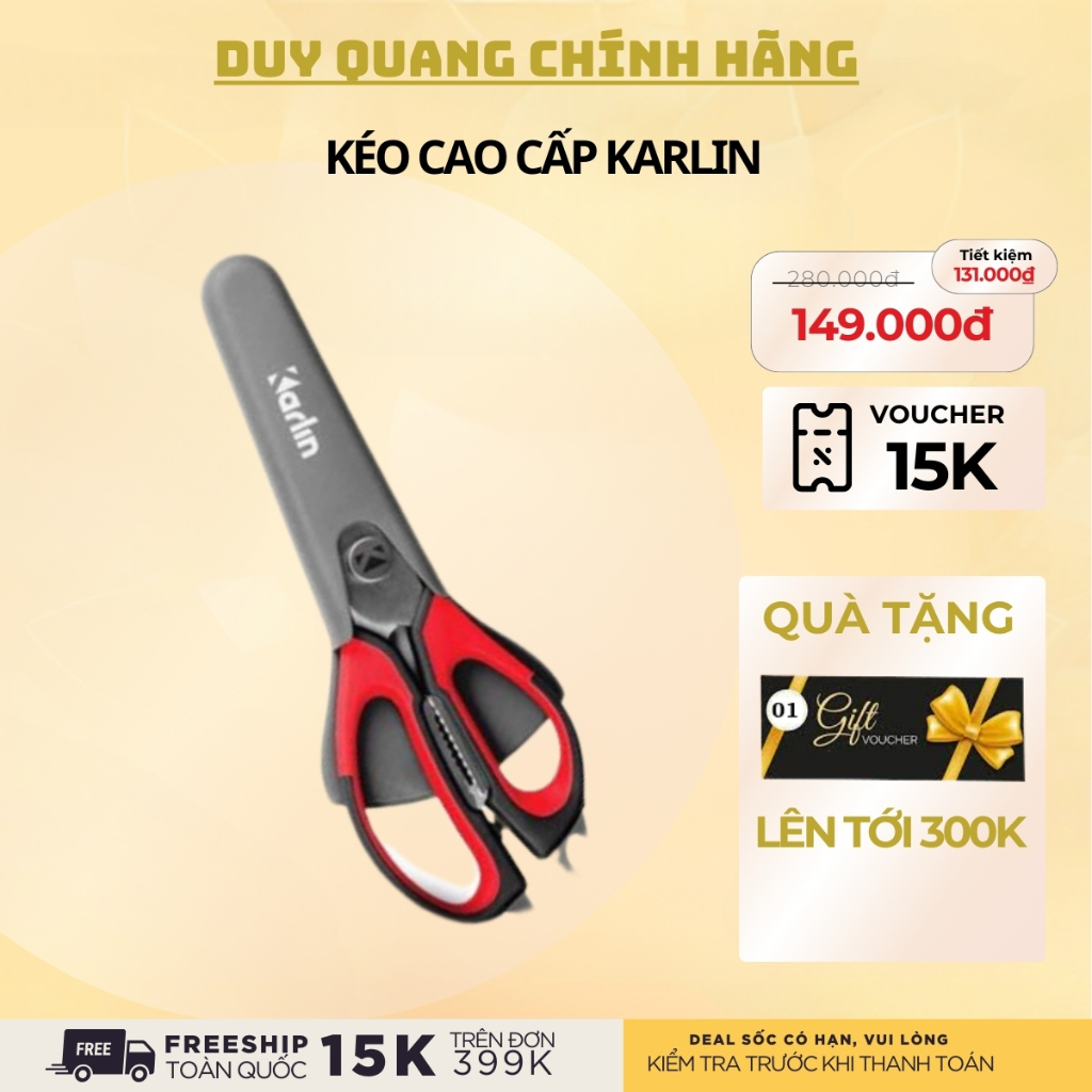 Kéo Đa năng Karlin Chính hãng | Shopee Việt Nam