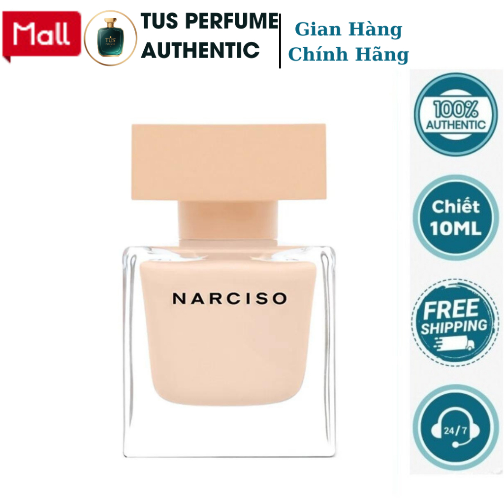 [Chính Hãng] Nước Hoa Nữ Narciso Hồng Lùn Poudree Hương Thơm Ngọt Ngào ...