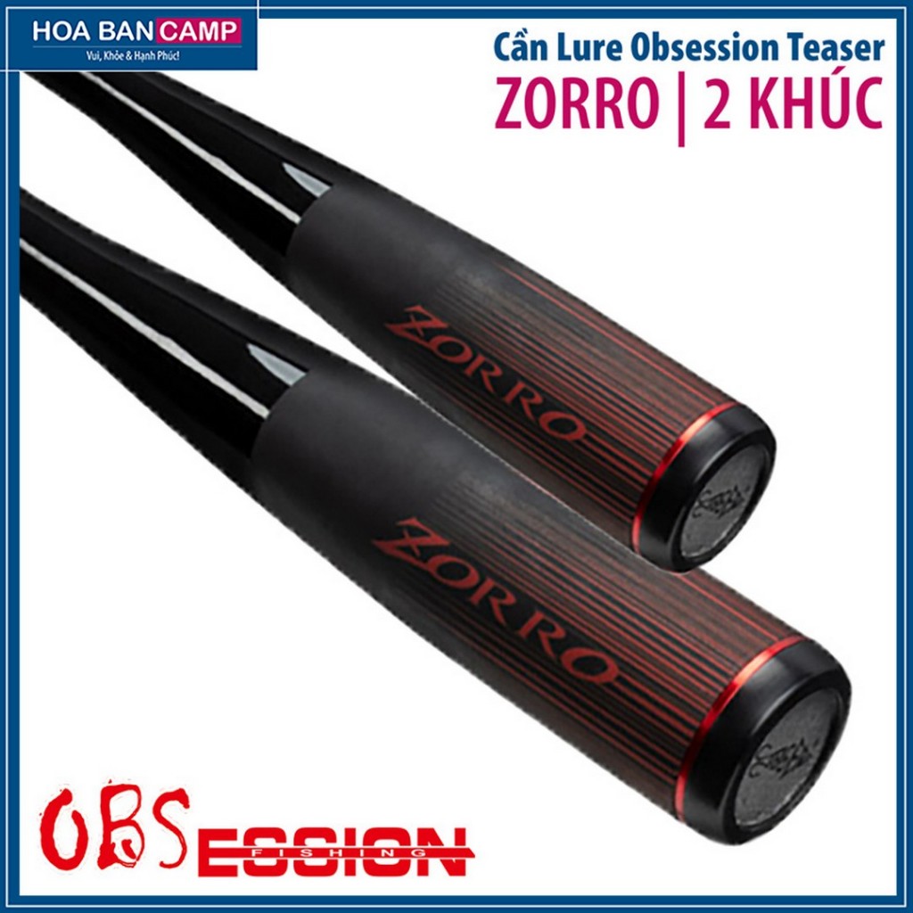 Cần Lure Obsession Teaser Zorro | 2 Khúc | Shopee Việt Nam
