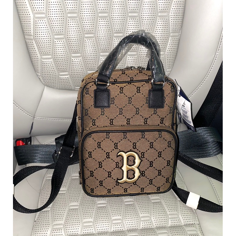 [ CHÍNH HÃNG ] Balo mini MLB monogram jaquard | Shopee Việt Nam