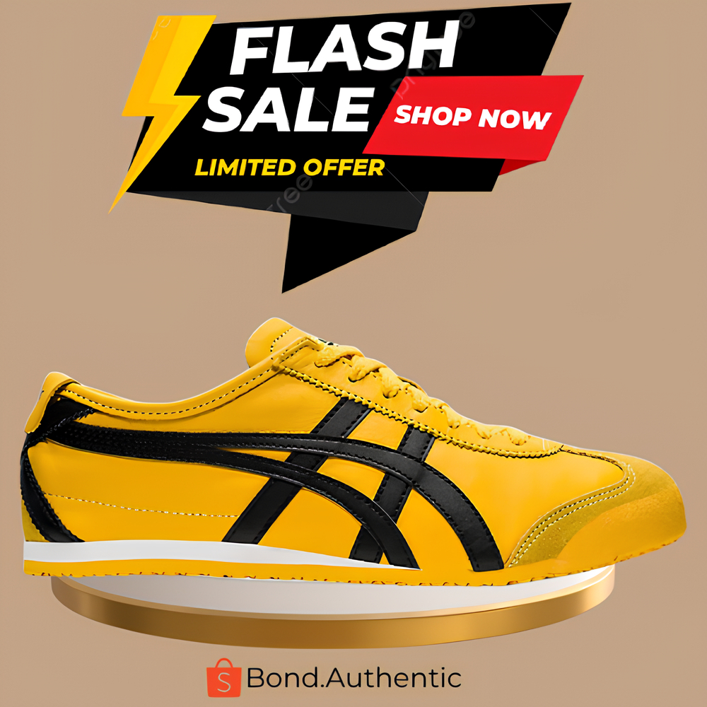 [ CHÍNH HÃNG ] Giày Onitsuka Tiger Mexico 66 ‘Black Yellow’ 1183C102 ...