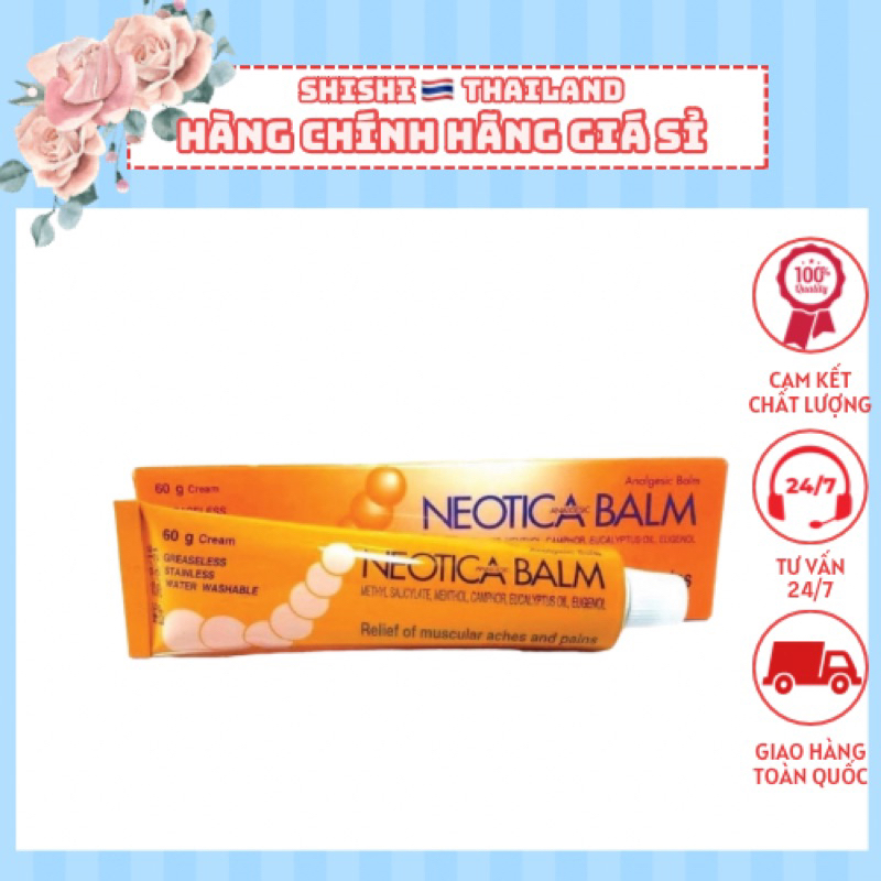 Dầu xoa bóp NEOTICA BALM ,Dầu xoa bóp Làm giảm đau nhức và các cơn đau ...