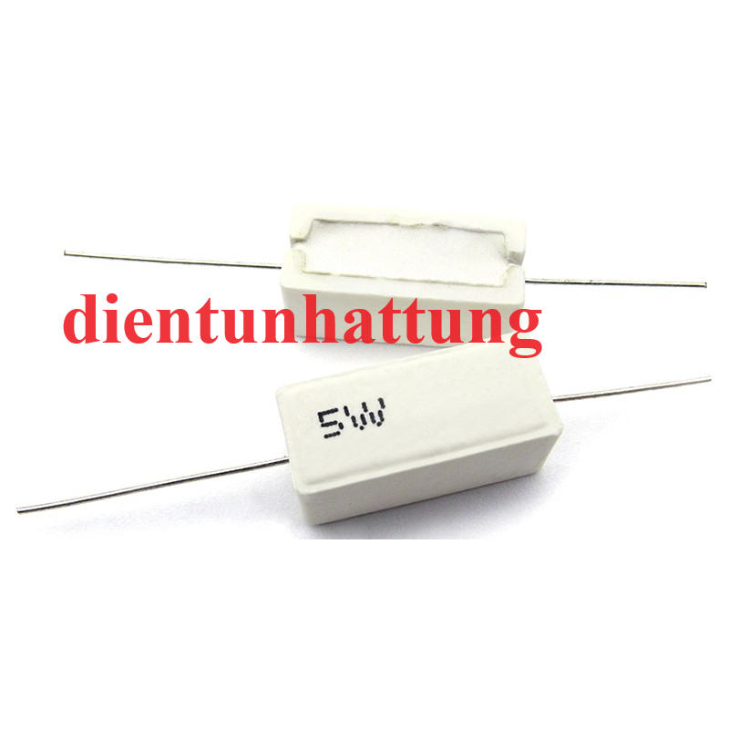 ĐIỆN TRỞ CÔNG SUẤT SỨ 5W CÁC GIÁ TRỊ 1K,1K2, 1K5, 1K8, 2K, 2K2, 2K7, 3K, 3K3, 3K9 | Shopee Việt Nam