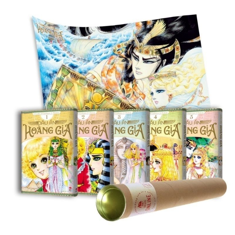 Poster Tranh treo tường Dấu Ấn Hoàng Gia Nữ Hoàng Ai Cập HÀNG VIỆT ...