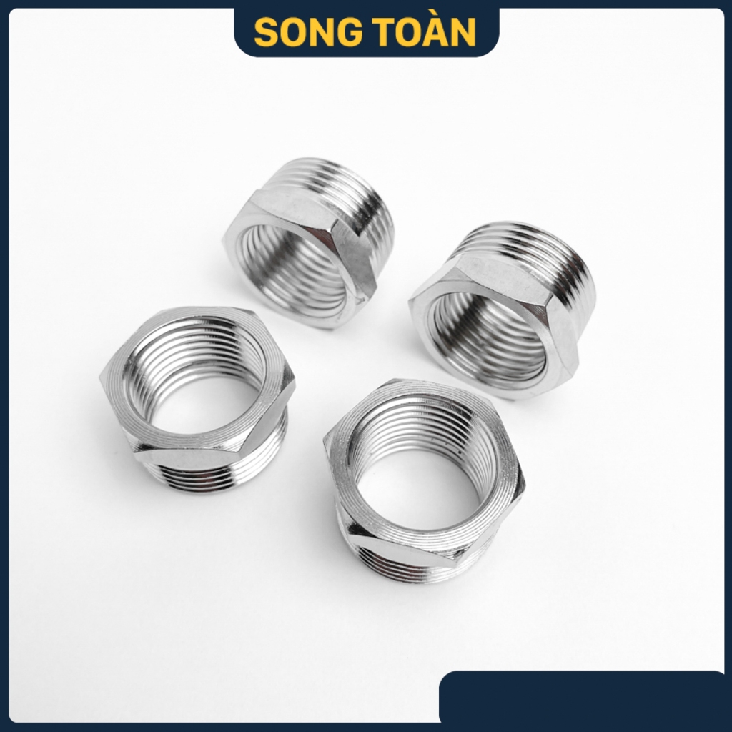 Cà Rá Inox 21 27 34, Nối Ren Trong Ren Ngoài Hợp Kim Inox Bóng 201 ...
