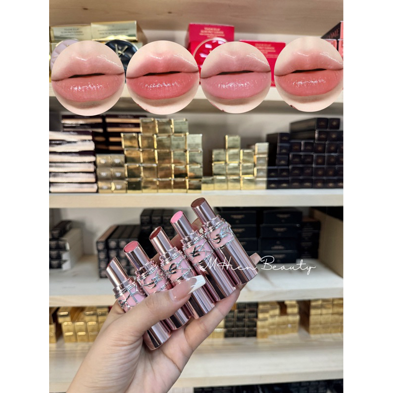 [CHÍNH HÃNG] Son YSL Candy Glow Love Shine 1B 5B 6B 7B 44B | Shopee ...