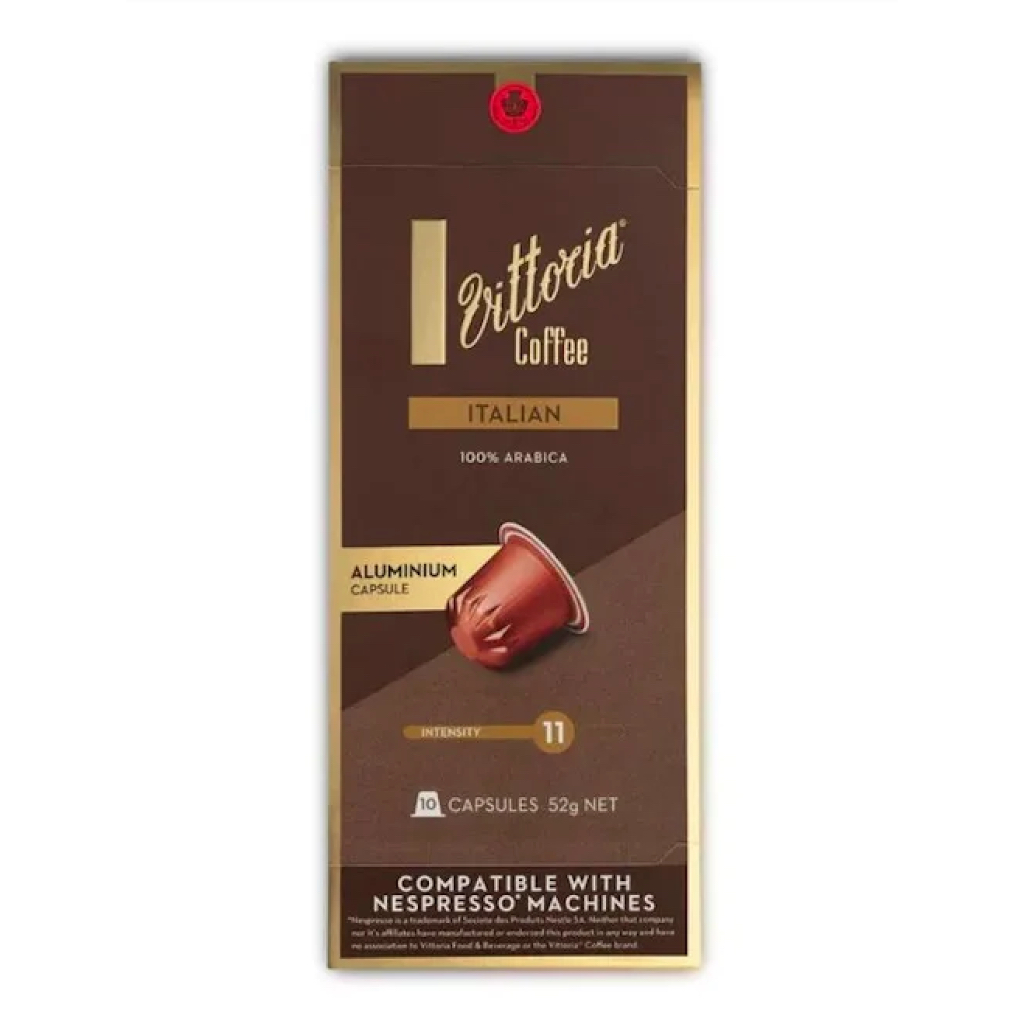 HỘP 10 CAFE VIÊN NÉN Vittoria Coffee Pods ITALIAN 100% ARABICA ...