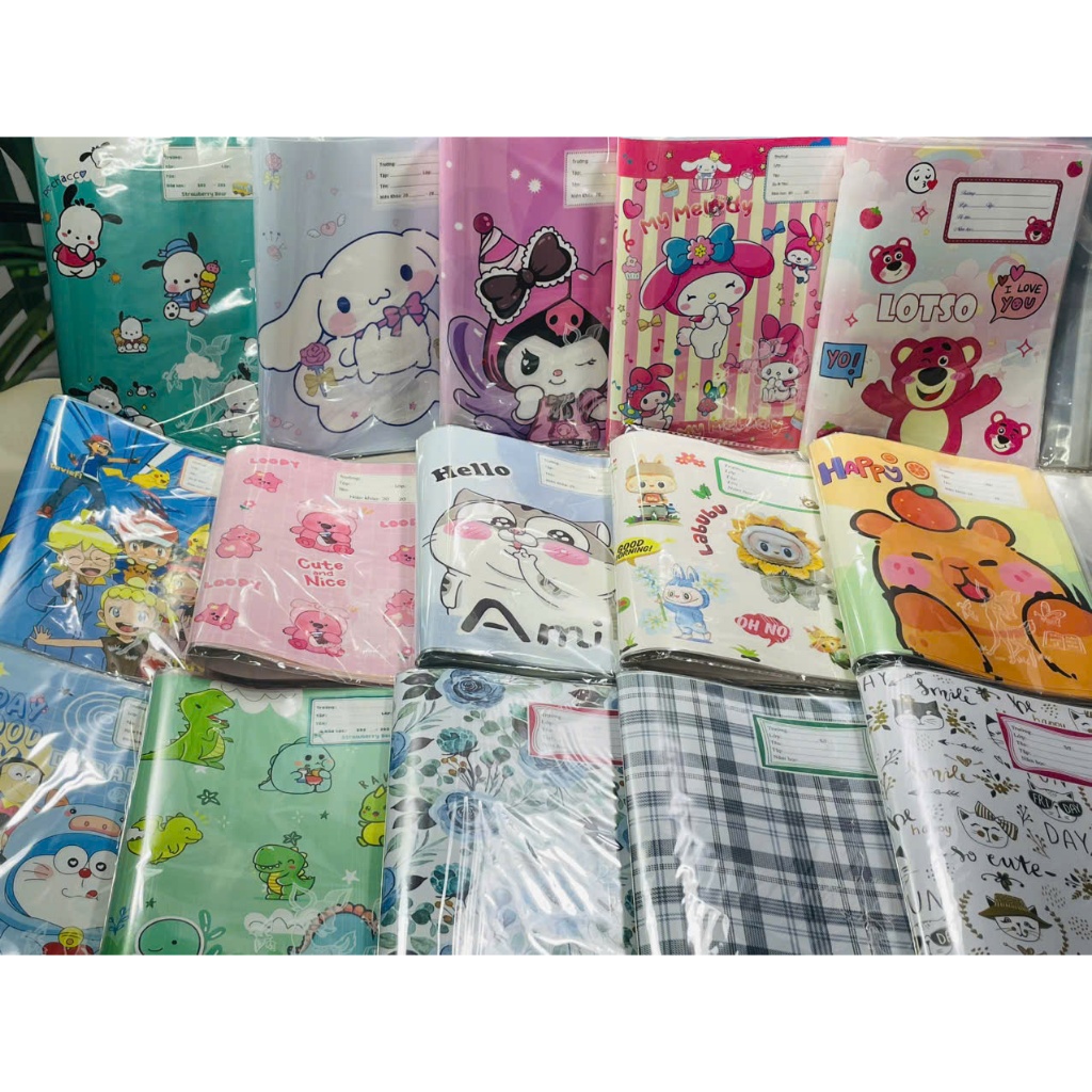 10 Giấy Bao Tập Có Kiếng Gấu Dâu, Giấy Bao Tập Capybara, Bọc Vở Giấy ...