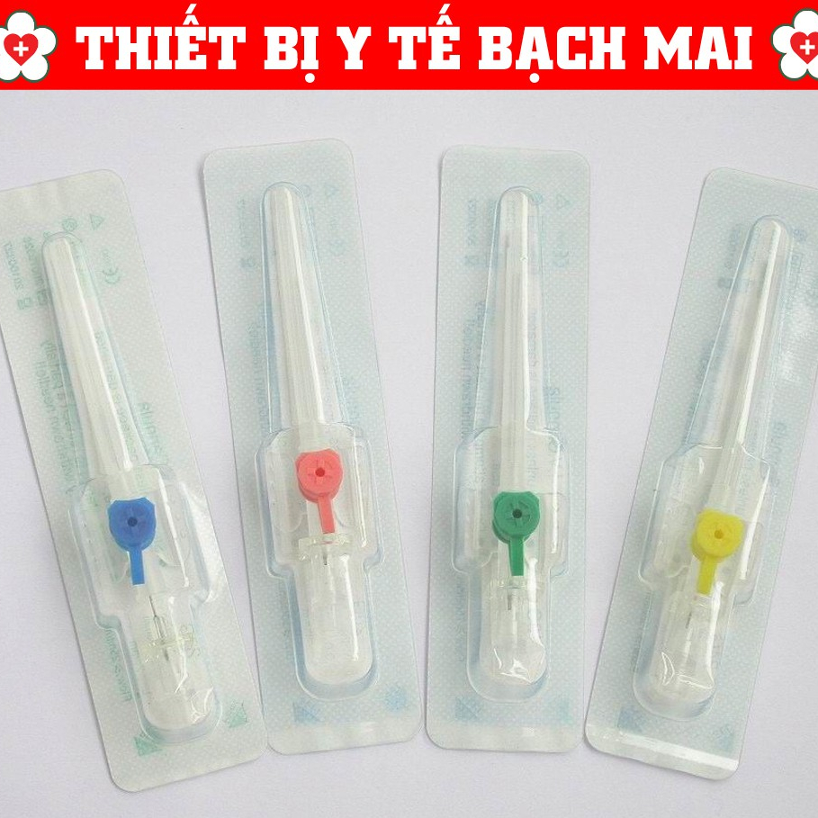Kim Luồn Tĩnh Mạch HEALFLON Số 18G, 20G, 22G, 24G [Hộp 100 Kim- Chính ...