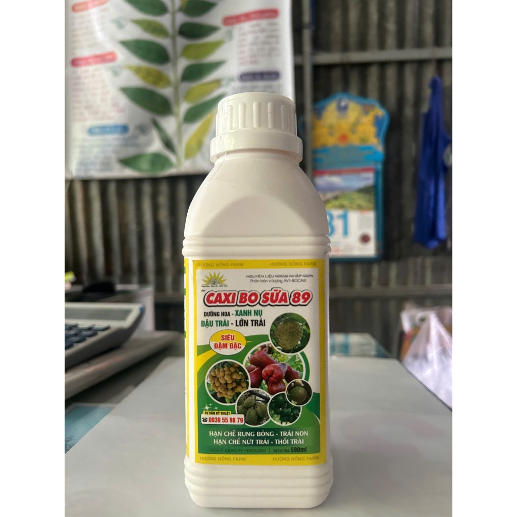 Canxi Bo Sữa 89 (500ml) - Siêu đậm đặc, dưỡng hoa, xanh nụ, đậu trái ...