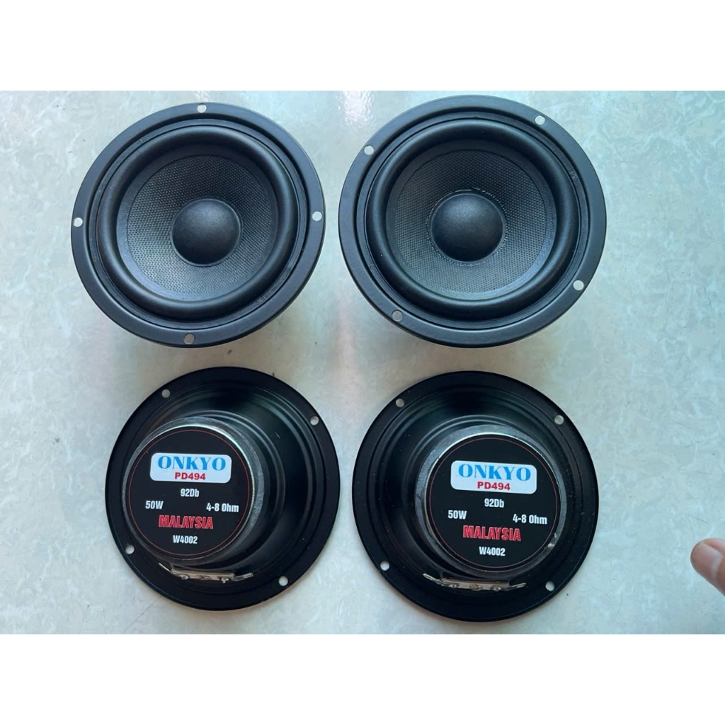 Loa mid trung 10 onkyo từ 60 coil 19 gân cao su toàn vành 11.5cm hàng nhập | Shopee Việt Nam