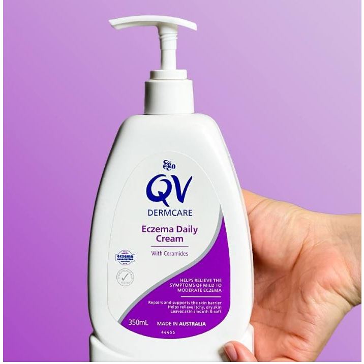 QV Dermcare Eczema Daily Cream With Ceramides 350ML | Shopee Việt Nam