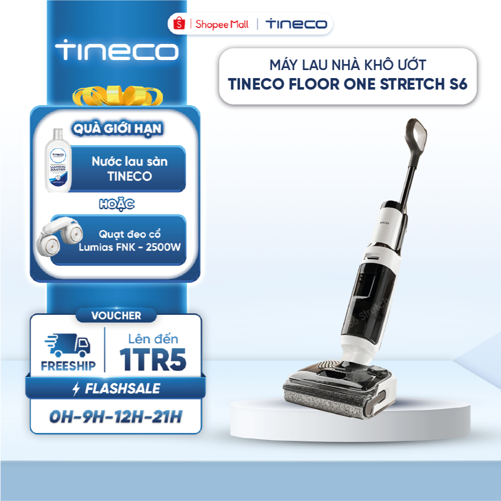 Máy hút bụi lau sàn thông minh Tineco Floor One S5 Combo/S5 Pro 2/ S6 ...