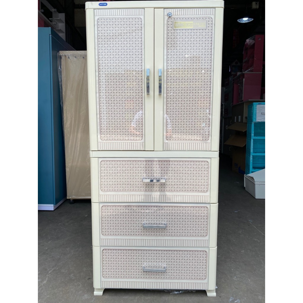 [HCM]TỦ NHỰA DUY TÂN WING 2C-3N GIAO HỎA TỐC | Shopee Việt Nam