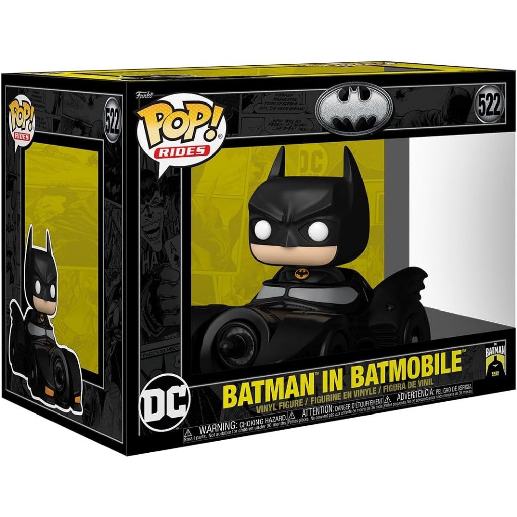 Mô hình Batman in Batmobile Funko Pop! Rides DLX: Batman's 85th ...