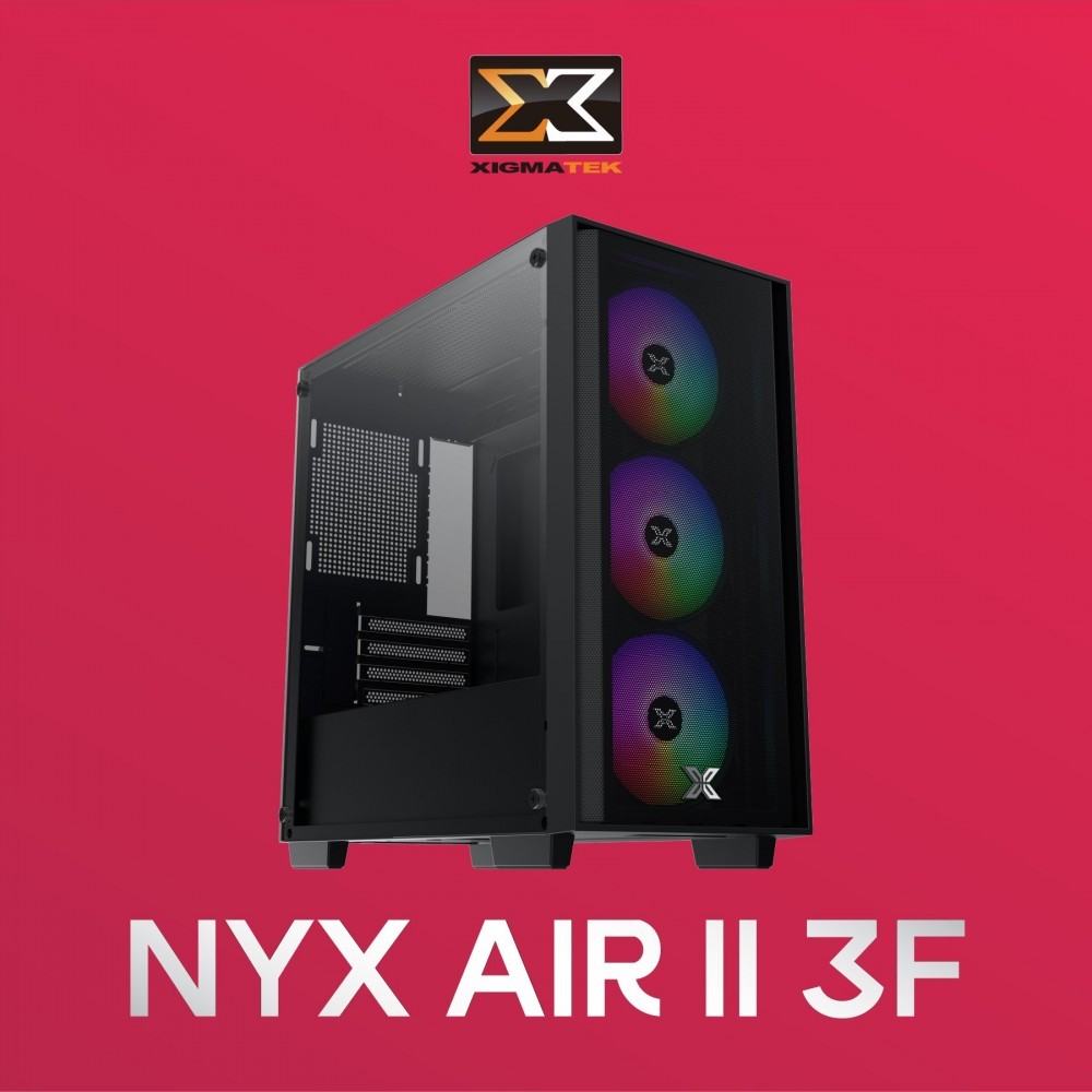 Vỏ case máy tính Xigmatek NYX Air II 3F | Shopee Việt Nam