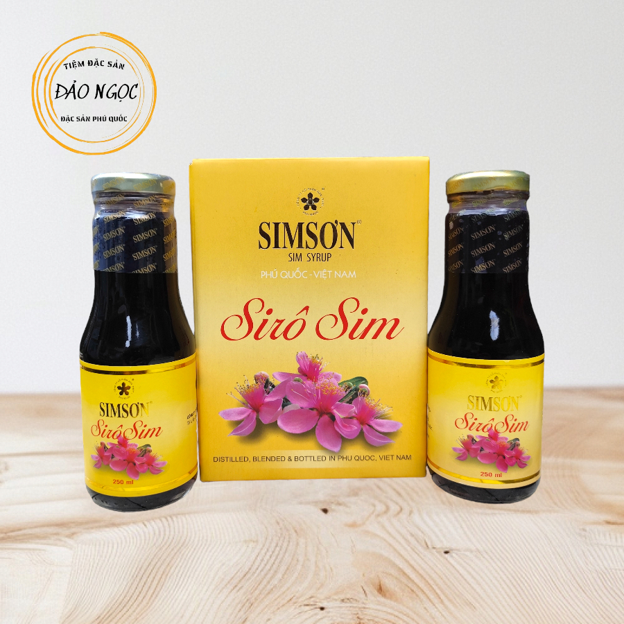 Siro Sim SIMSƠN - Siro Sim Phú Quốc (chai 250ml) | Shopee Việt Nam