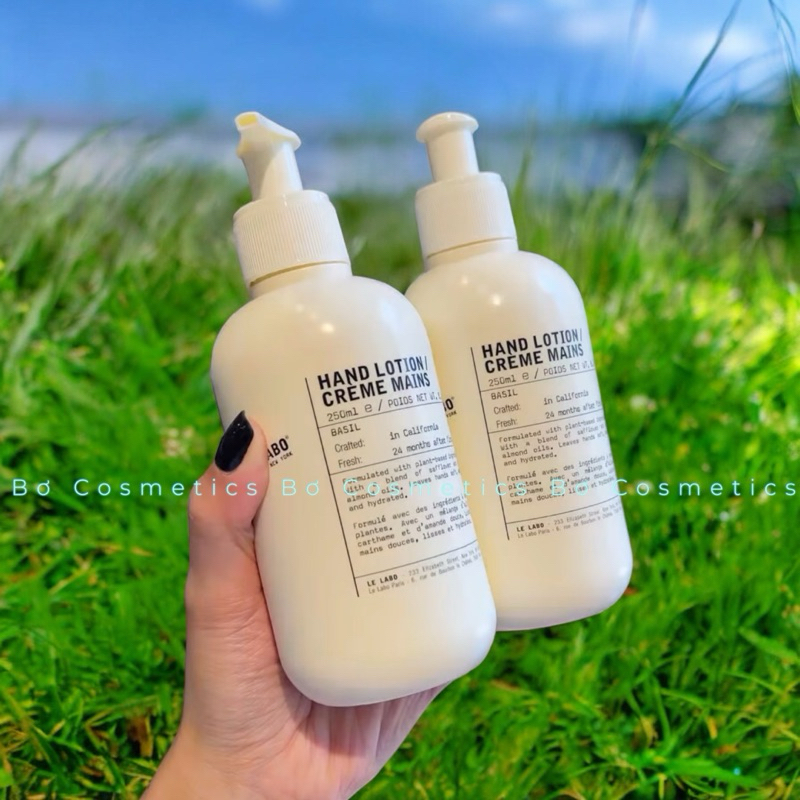 Kem Dưỡng Da Tay Le Labo Hinoki /Basil Hand Lotion 250Ml | Shopee Việt Nam