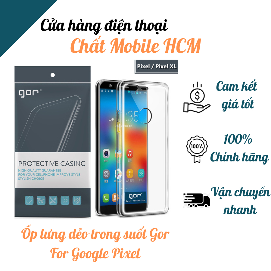 Ốp lưng Google Pixel 3a 3axl 4 4xl 5 5a5g 6 6pro 7 7pro 7a 8 8pro 8a 9 9pro 9proxl GOR chính ...