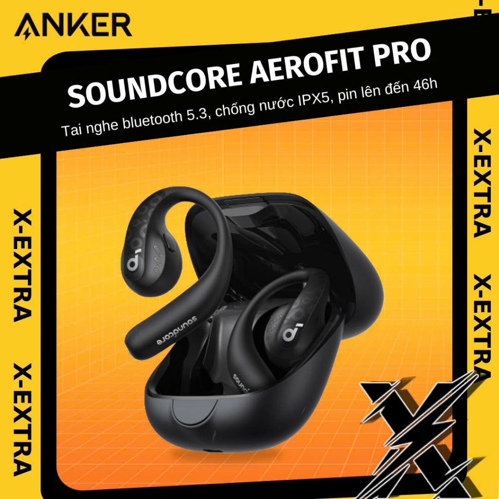 Tai nghe dẫn khí thể thao Bluetooth Anker Soundcore AeroFit Pro A3871 ...