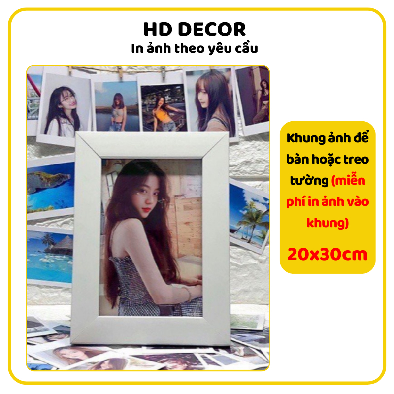 [ FreeShip ] Khung ảnh 20x30 để bàn hoặc treo tường (miễn phí in ảnh ...