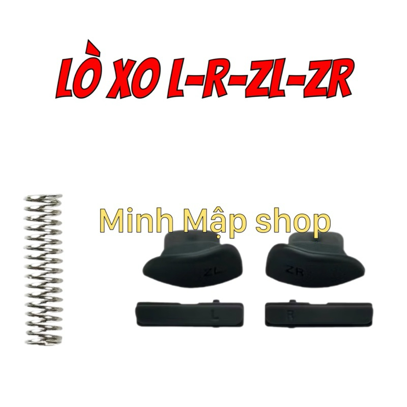 bộ 2 cái Lò xo thay thế vị trí nút L-R-ZL-ZR dành cho NS Switch,Joycon ...