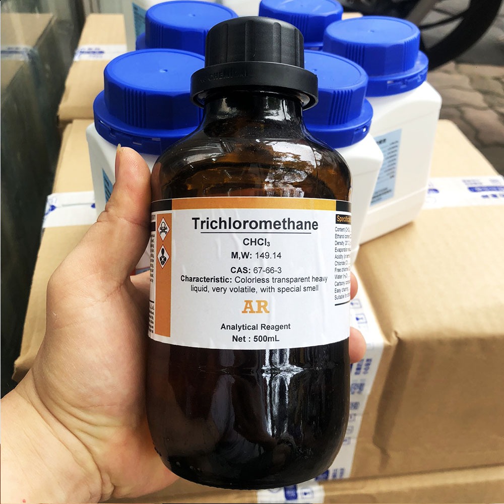 Hóa chất CHCl3 - Trichloromethane 500ml dùng trong thí nghiệm. | Shopee ...