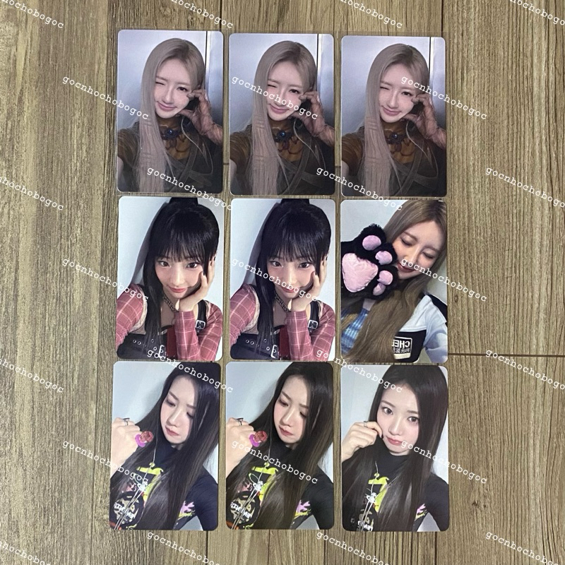 Photocard thẻ ảnh Babymonster Ahyeon, Asa, Ruka, Rora, Chiquita, Pharita, Rami chính hãng ...