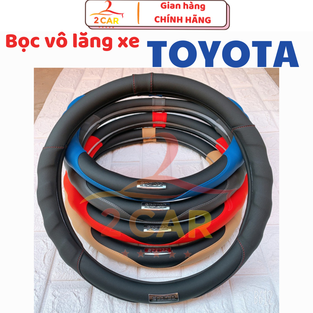 Bọc vô lăng xe Toyota Vios,Innova,Fortuner,Camry,Altis,Yaris cross ...