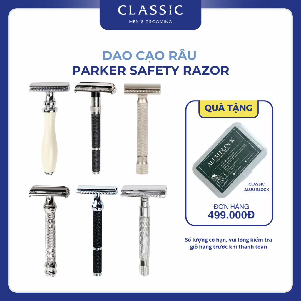 Dao Cạo Râu Parker Shaving Razor | Shopee Việt Nam