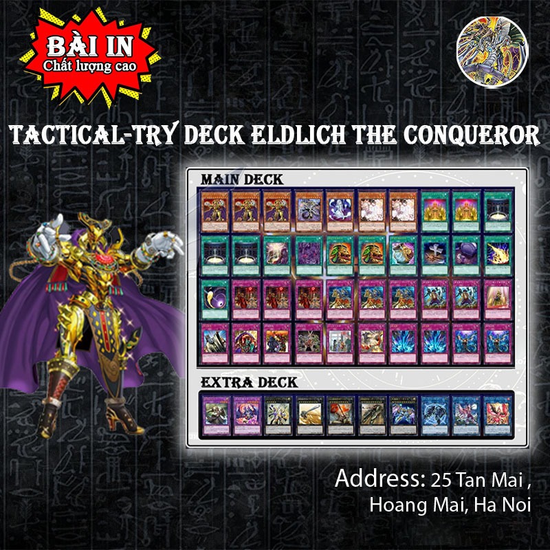 [Bài in yu-gi-oh] Bộ bài trải nghiệm - Yu-Gi-Oh DUEL MONSTERS TACTICAL-TRY DECK - Eldlich the ...