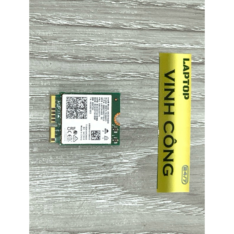 Card Wifi cho laptop Asus A515 X513 Model AX201NGW hàng zin tháo máy ...